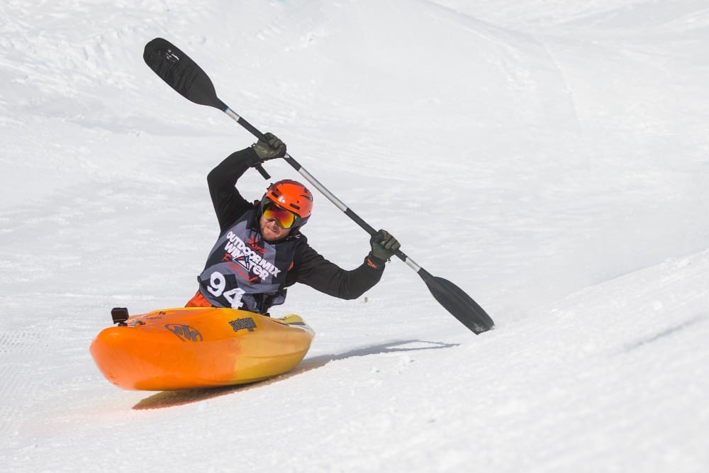 Kayaking in Snow | Winter Outdoormix SnowKayak 2020 - Jackson Kayak