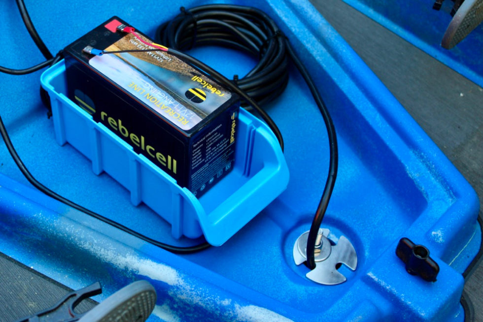 DIY Scupper Transducer Mount - Jackson Kayak