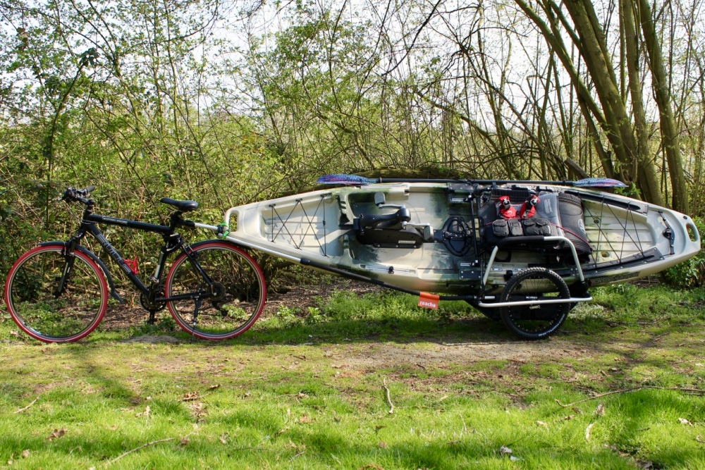 Kayak Fishing Bicycle Cart | Bike to the fishing spot! - Jackson Kayak